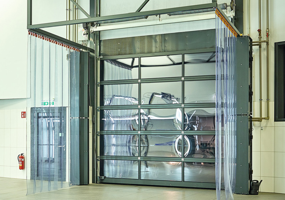 Strokengordijnen van PVC in diverse uitvoeringen | Hörmann.nl