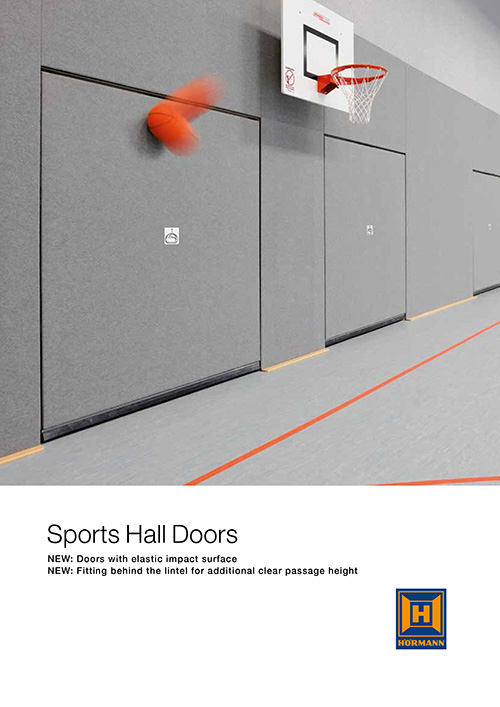Sports hall doors – safety for sports and games | Hormann.co.uk